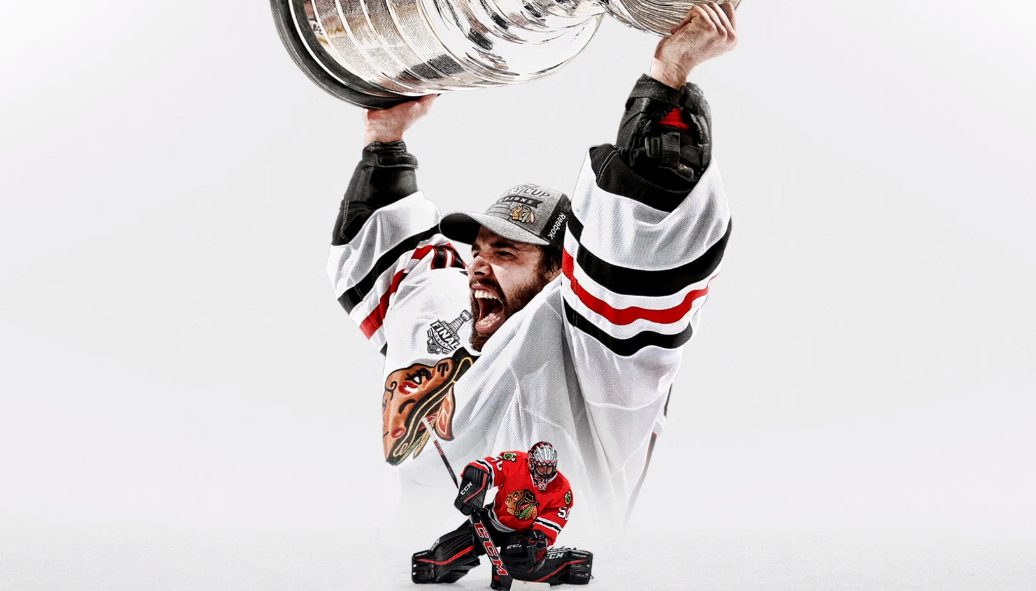 Corey Crawford range ses jambières - Journal Le Saint-François